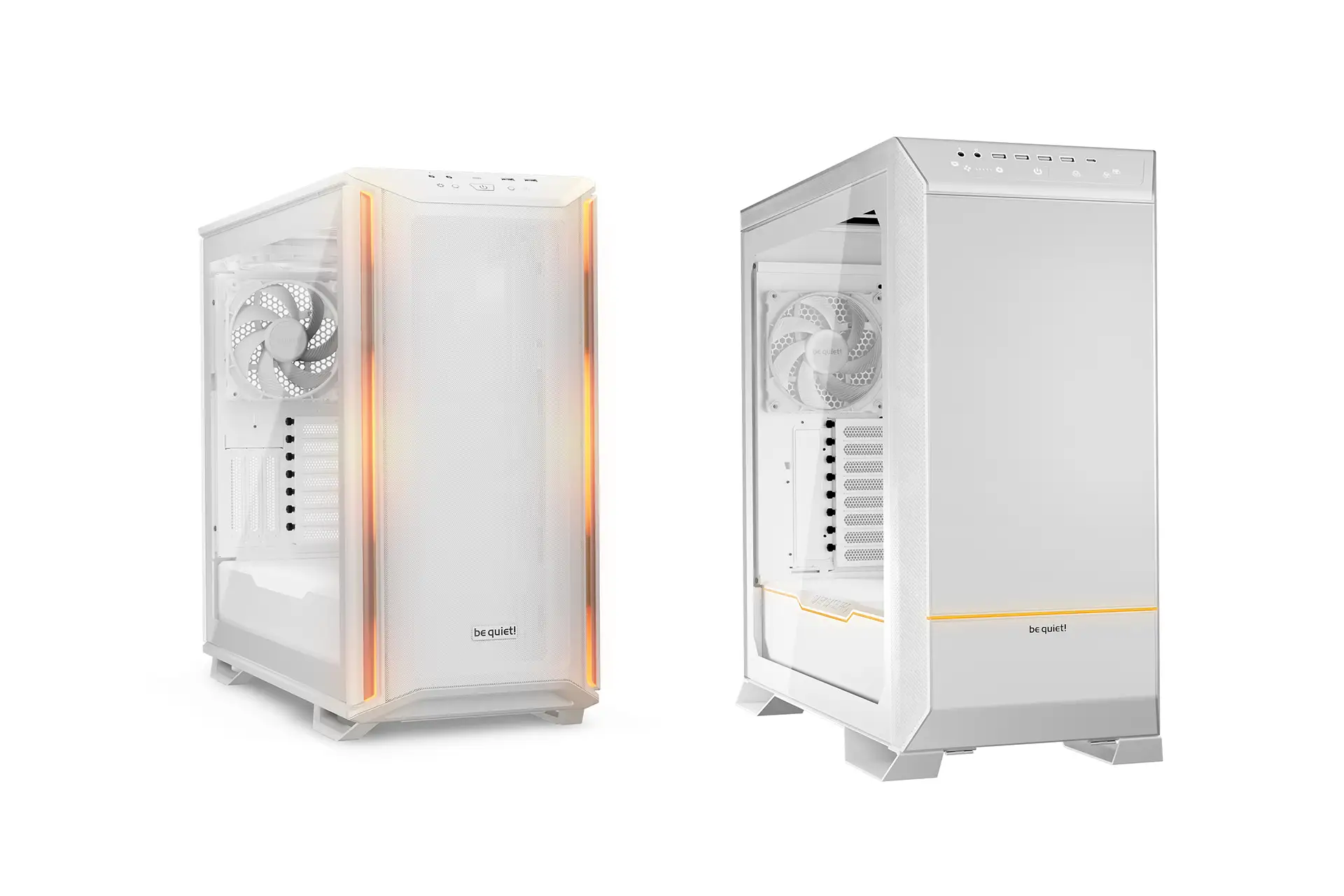 be quiet! Dark Base Pro 901 White & Dark Base 701 White: Inversion in ...